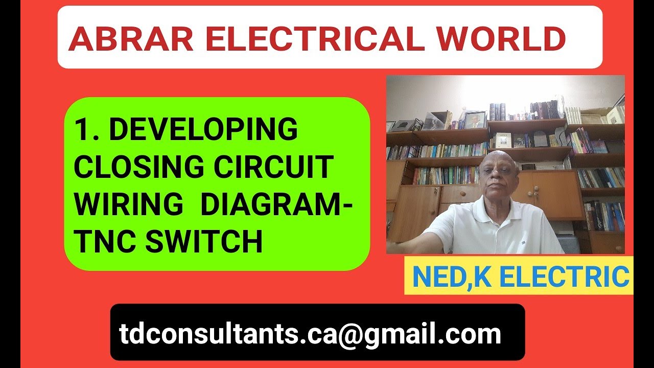 TNC selector switch function in closing and trip circuit - YouTube