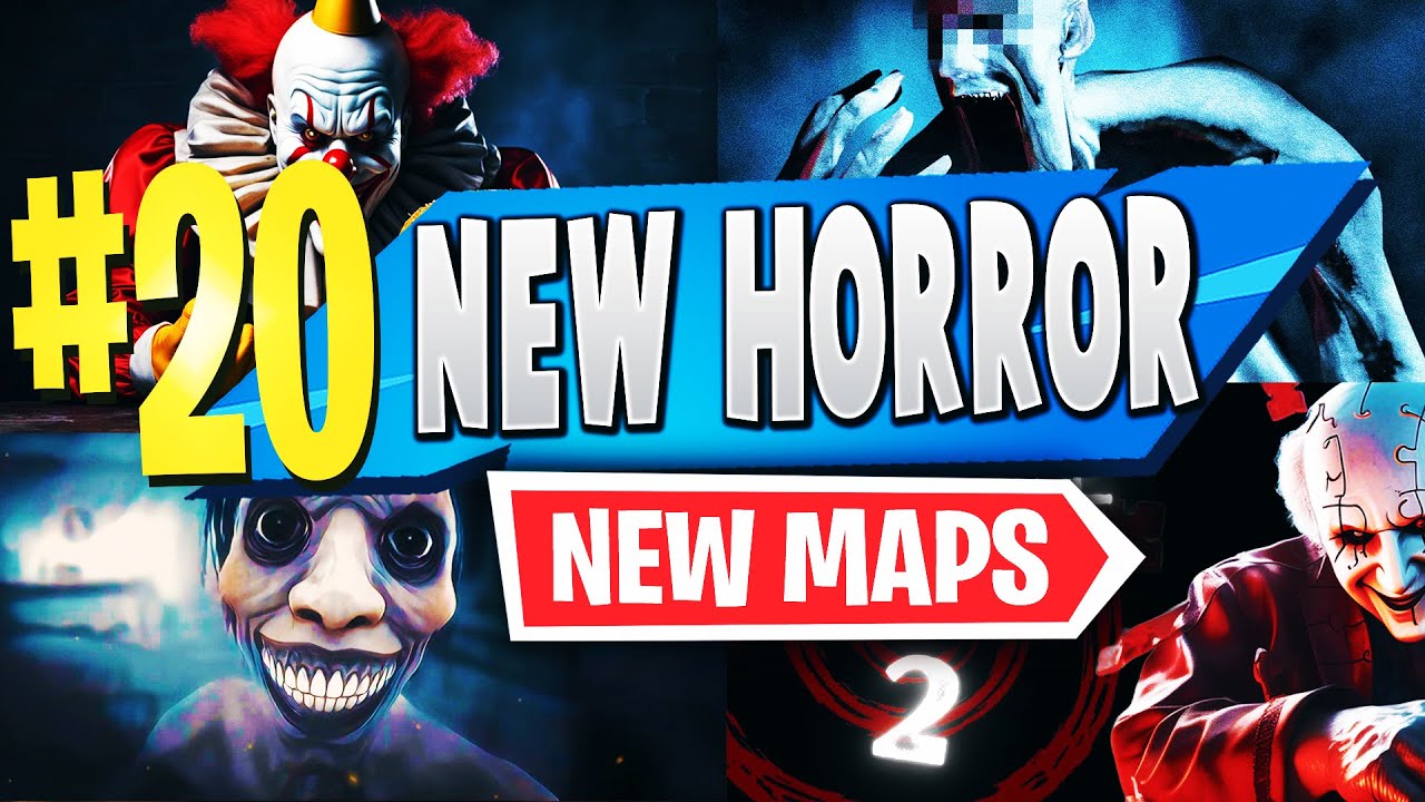 TOP 20 NEW HORROR Creative Maps 2024 | Fortnite Horror Map CODES 2024 ...