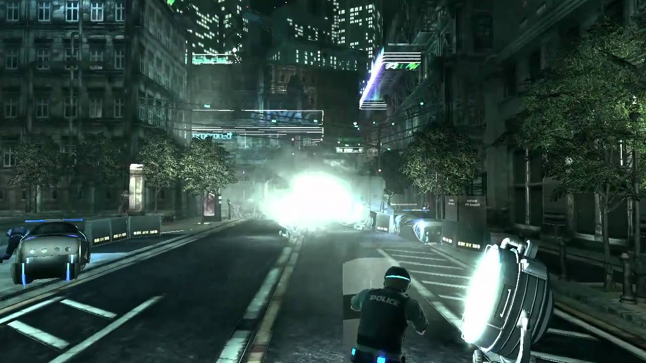 Mindjack mind control HD video game - game play trailer X360 PS3 - YouTube