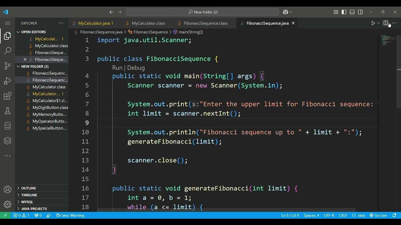 Fibonacci sequence - YouTube