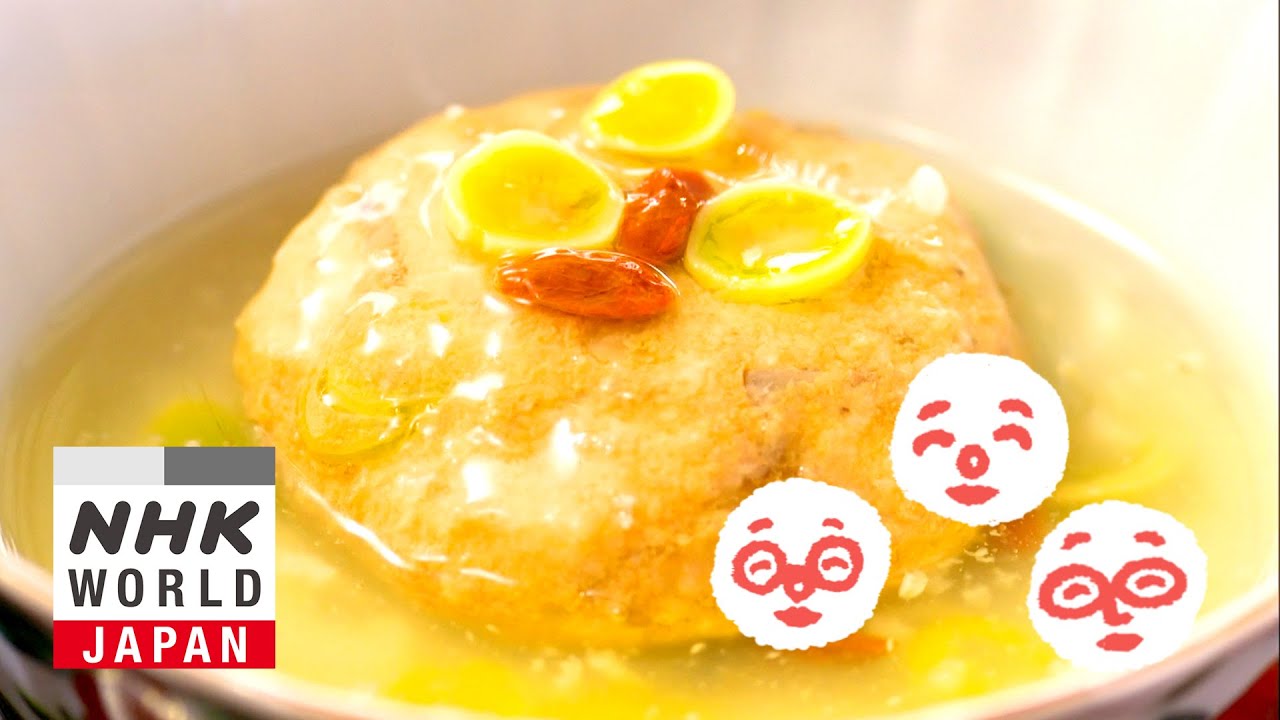 Tofu Fritter with Chestnuts and Gingko Nuts - Nun's Cookbook - YouTube
