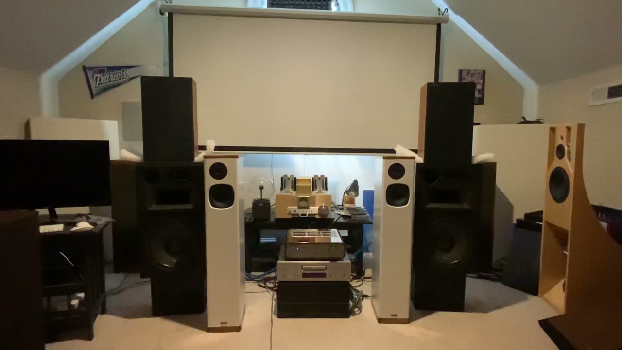 Snell K II listening after refurb. - YouTube