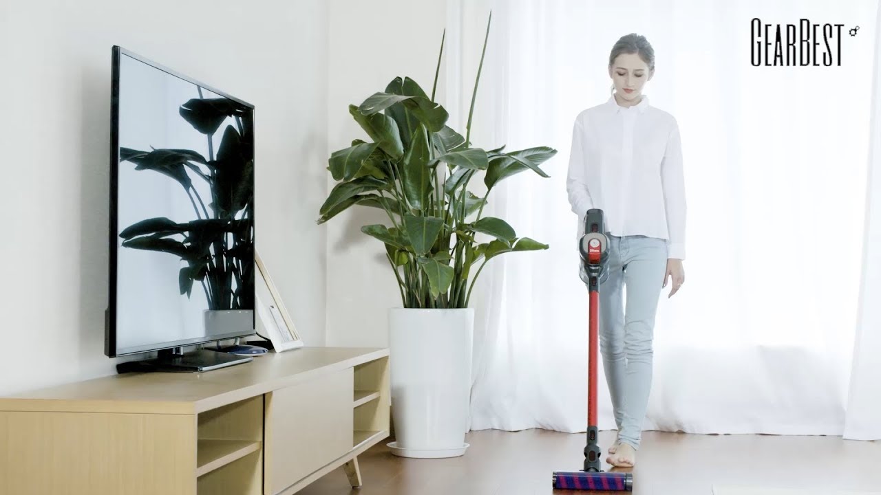 Dibea D008 Pro Wireless 2 in 1 Vacuum Cleaner - GearBest.com - YouTube