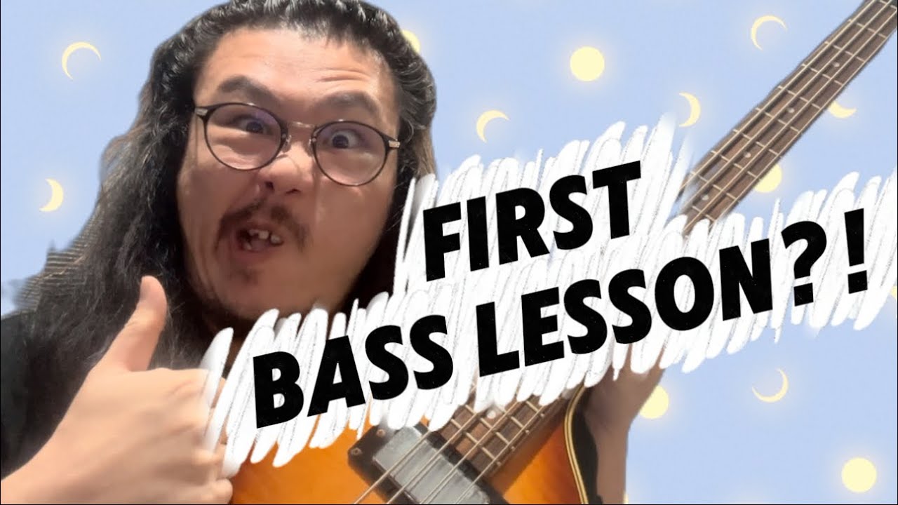 A BEGINNER BASS LESSON WITH ZERO PRESSURE - YouTube