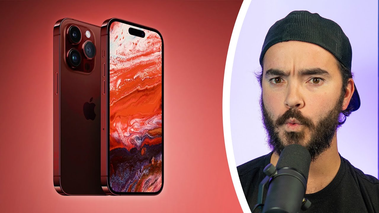 iPhone 15 DEEP RED! - YouTube