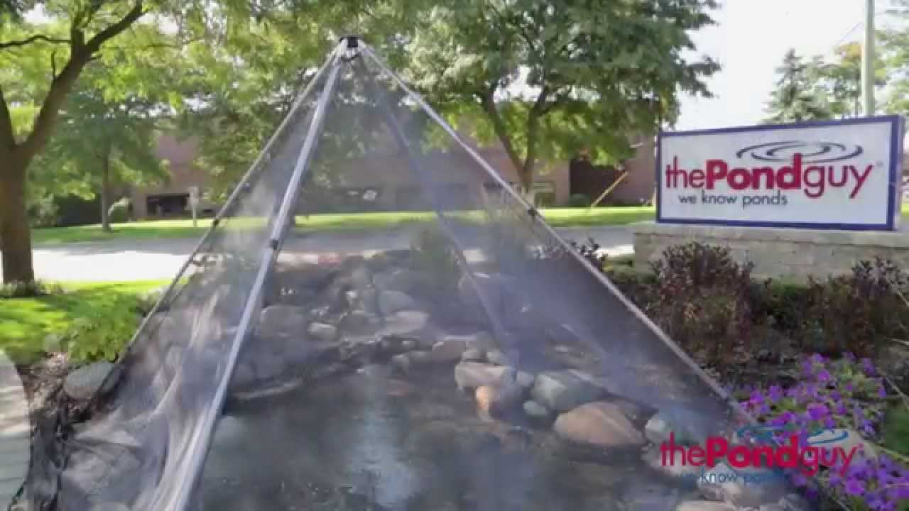 The Pond Guy® Product Video - PondShelter™ Cover Net - YouTube
