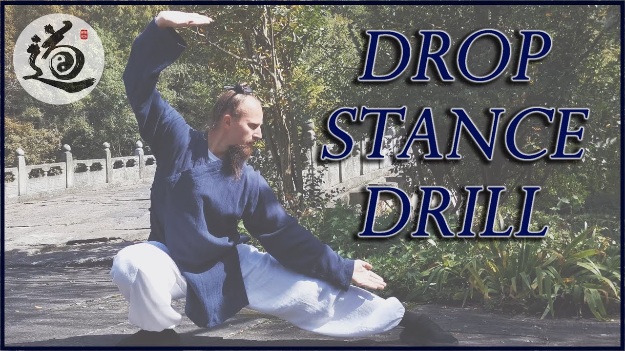 Drop Stance Drill (仆步, pū bù) - YouTube