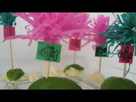Palitos para botanas ¡Fiesta azteca! - YouTube