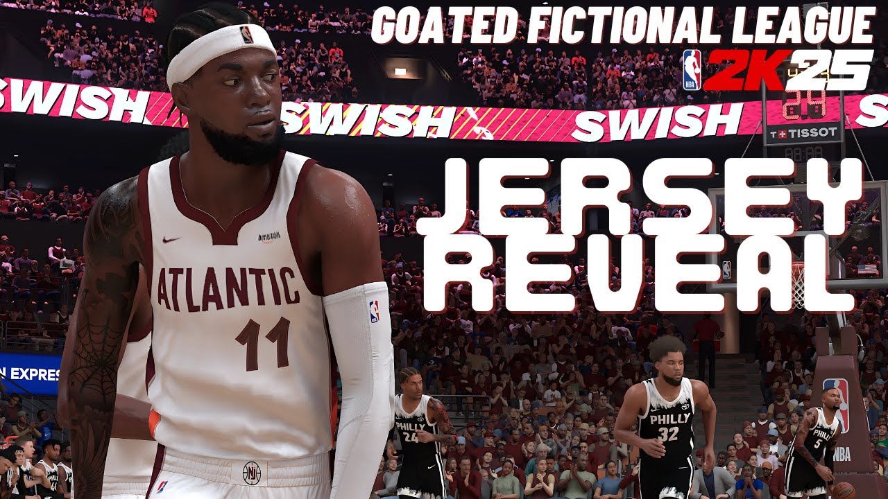 NBA 2K25 GOATED Fictional League Ep.2 - Jersey Reveal - YouTube