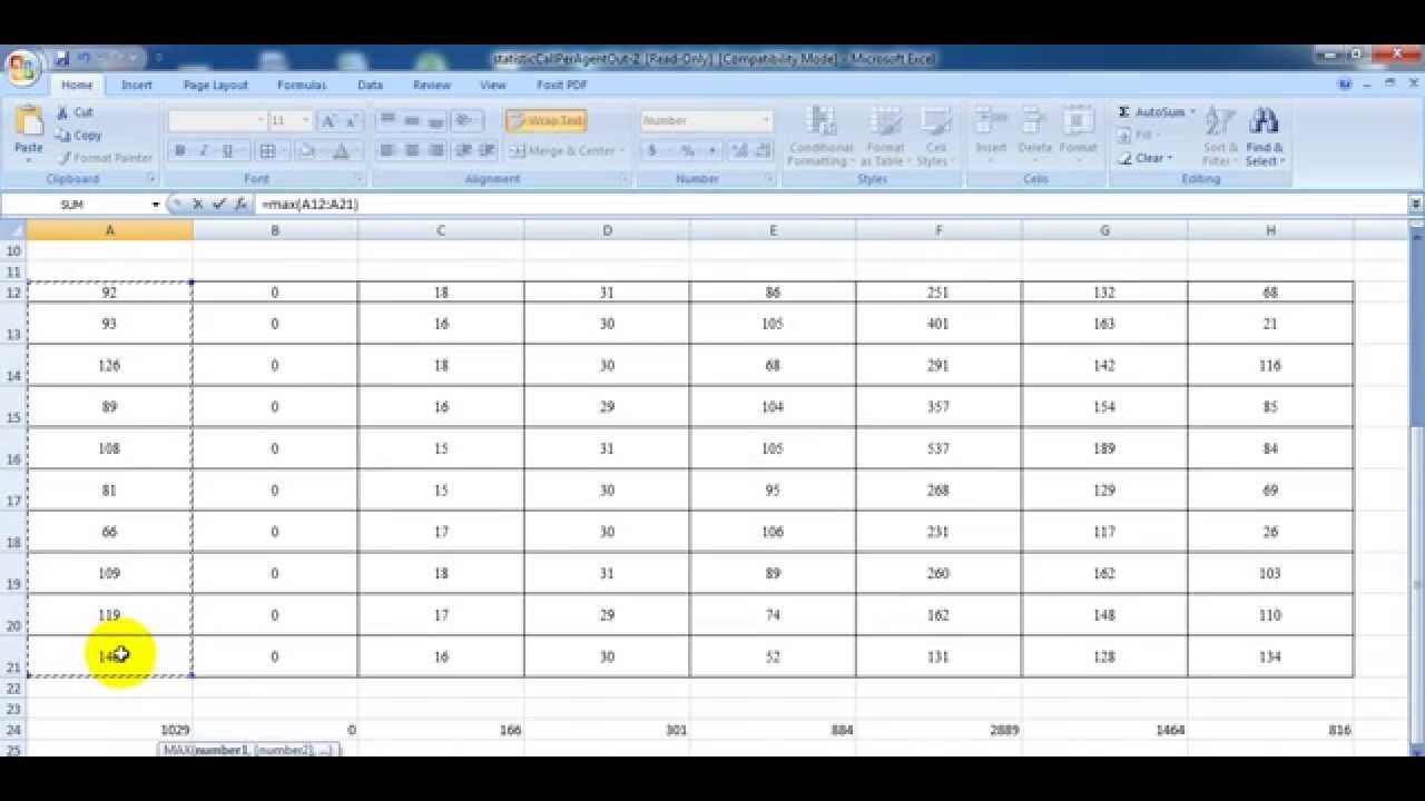 How To Sum Data Of Excel 2015 YouTube How To Sum Data Of Excel 2015 YouTube