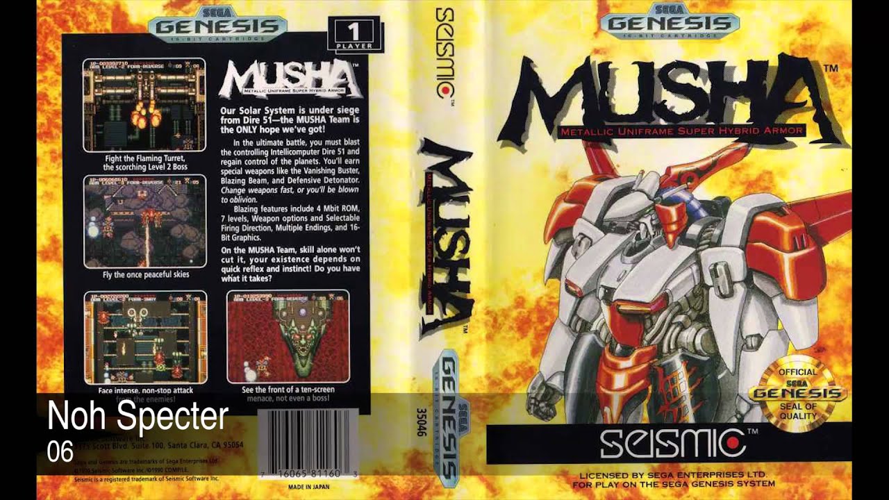 MUSHA Soundtrack • Sega Genesis - YouTube