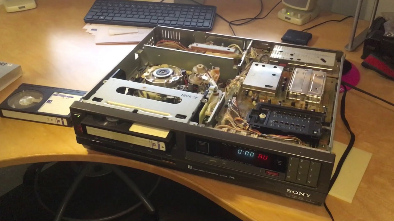 Así es y así funciona un vídeo Betamax - YouTube