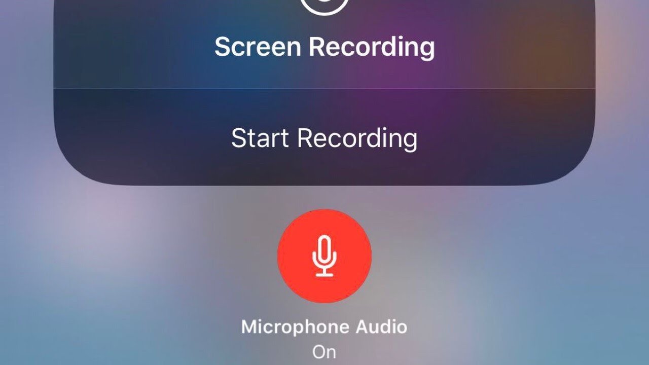 How to record iPhone screen with microphone 🎙 iOS 12 - YouTube