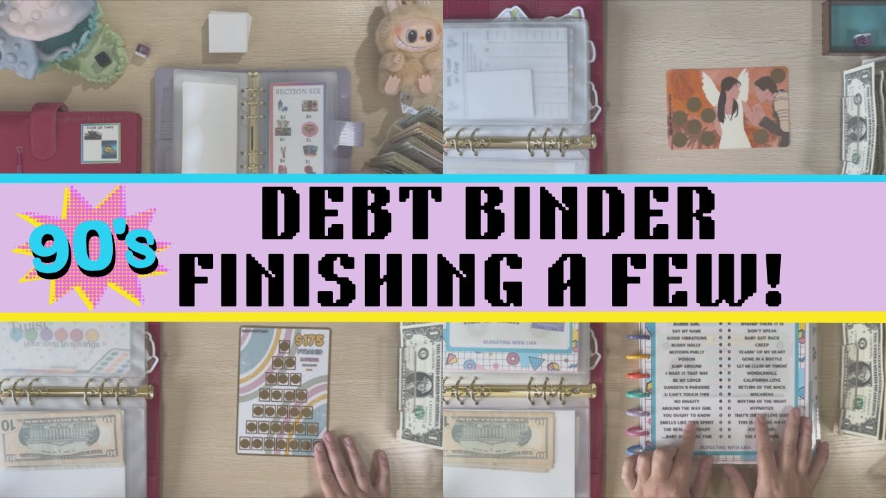 Paying Off Debt | Debt Binder | Savings Challenges | Debt Free Journey ...