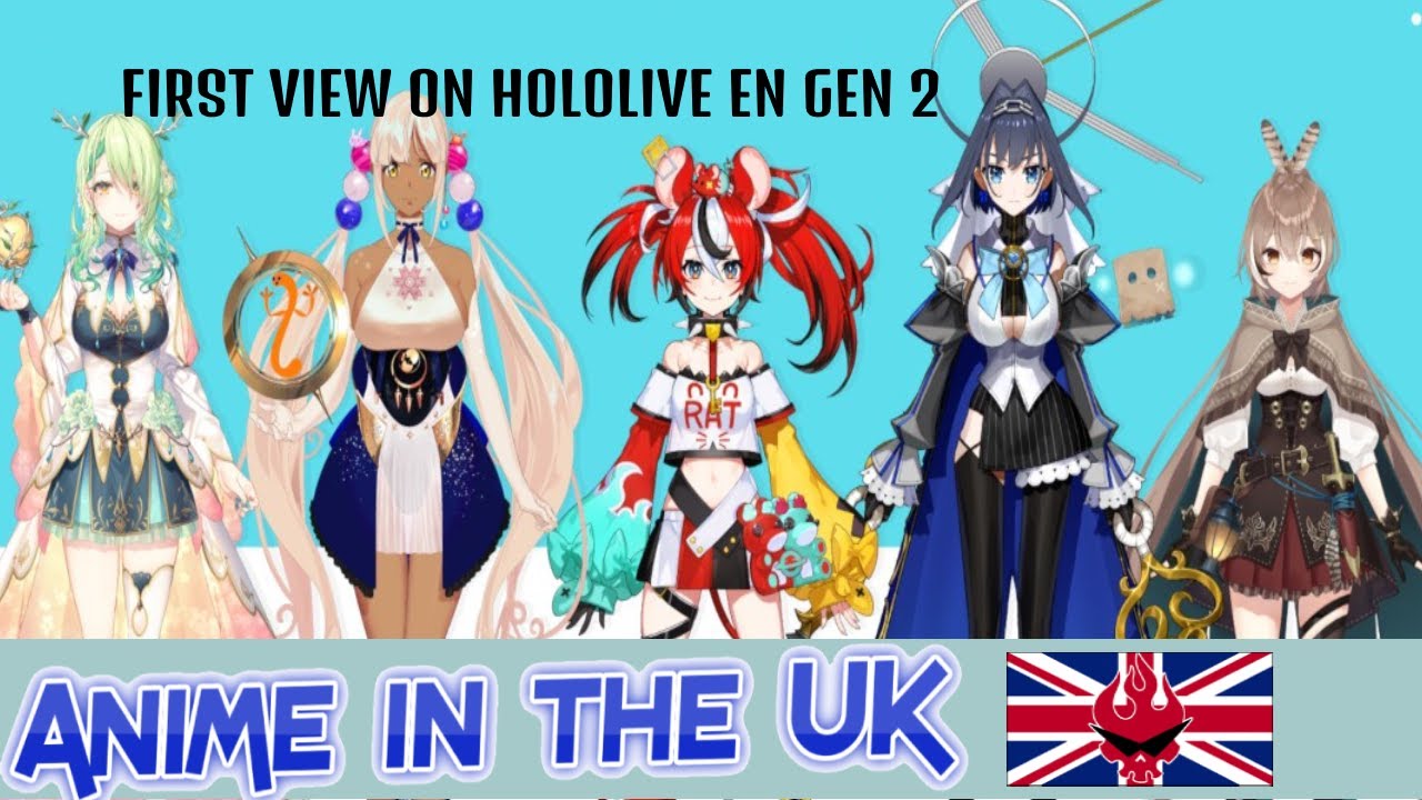 holo council aka hololive EN gen 2 reaction | anime in the uk #8 anime ...