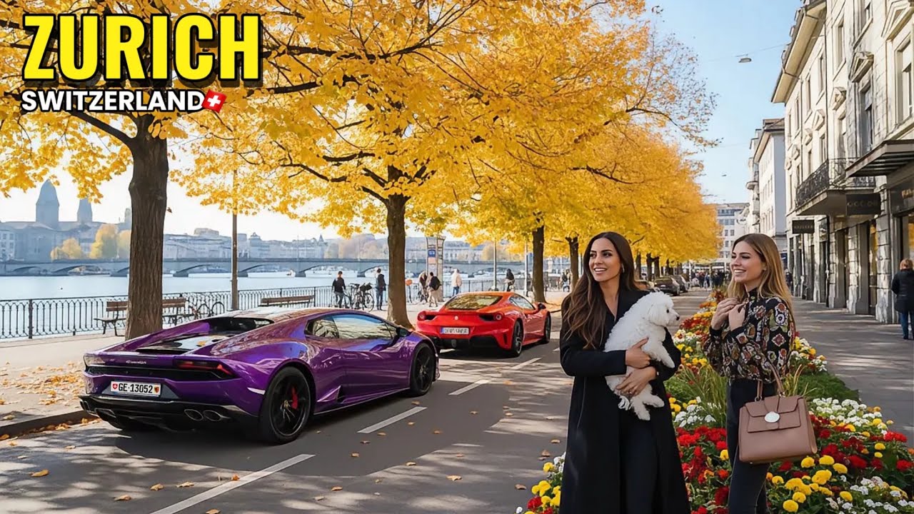 Most Expensive City in the World | Zurich Switzerland Walking Tour 4K ...
