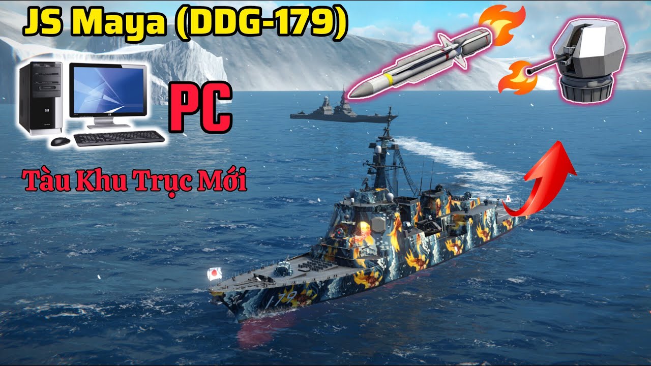 JS Maya (DDG-179) | Modern Warships - YouTube