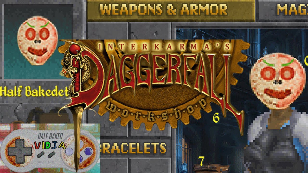 Daggerfall Unity - Mage Burglar - Part 1: Starter Dungeon and Beyond ...