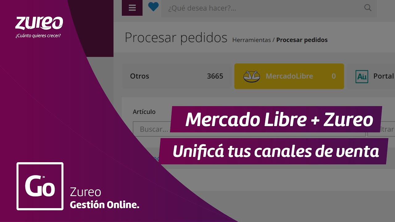 Capacitaciones Flash GO - Mercado Libre + Zureo - Unificá tus canales de venta - YouTube