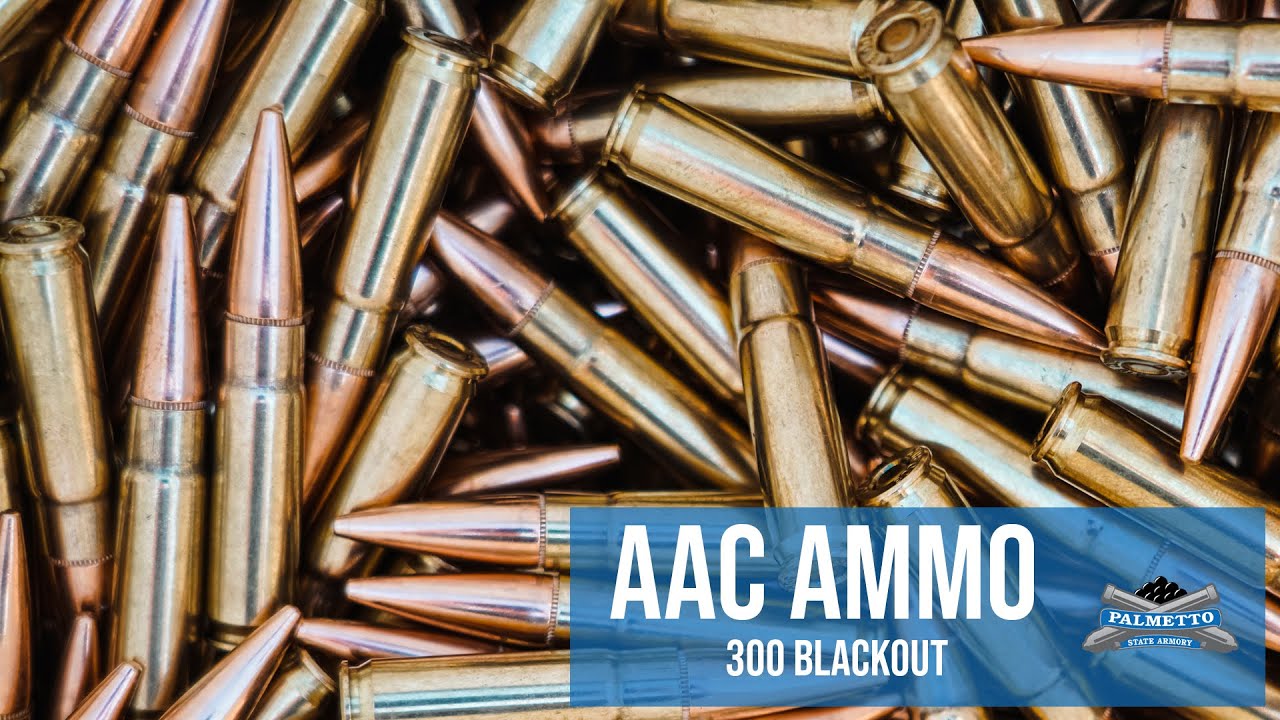 AAC Ammo - 300 Blackout - YouTube