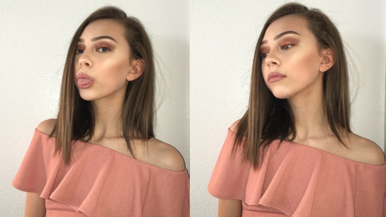 Fall makeup tutorial - YouTube