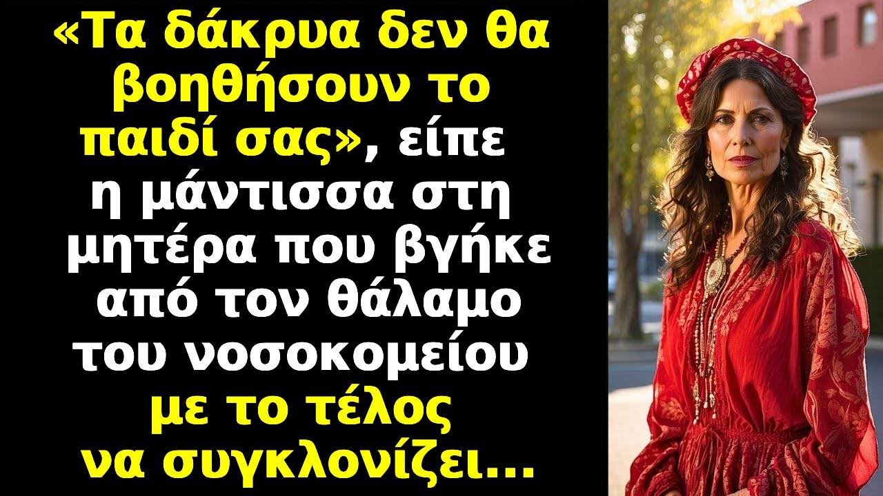 «Τα δάκρυα δεν θα βοηθήσουν το παιδί σας», είπε η μάντισσα στη μητέρα ...