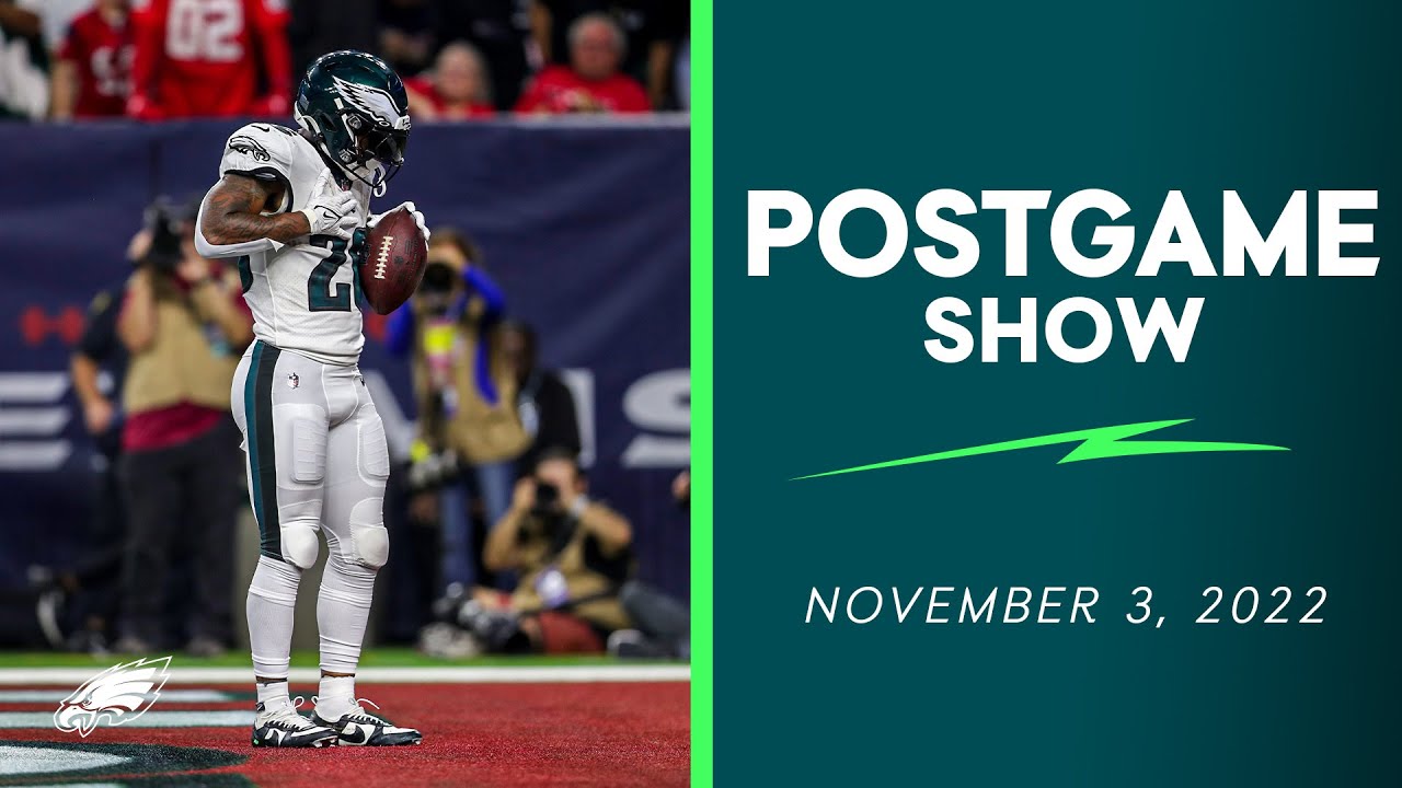 The Eagles Take Home the DUB | Philadelphia Eagles Postgame Show - YouTube
