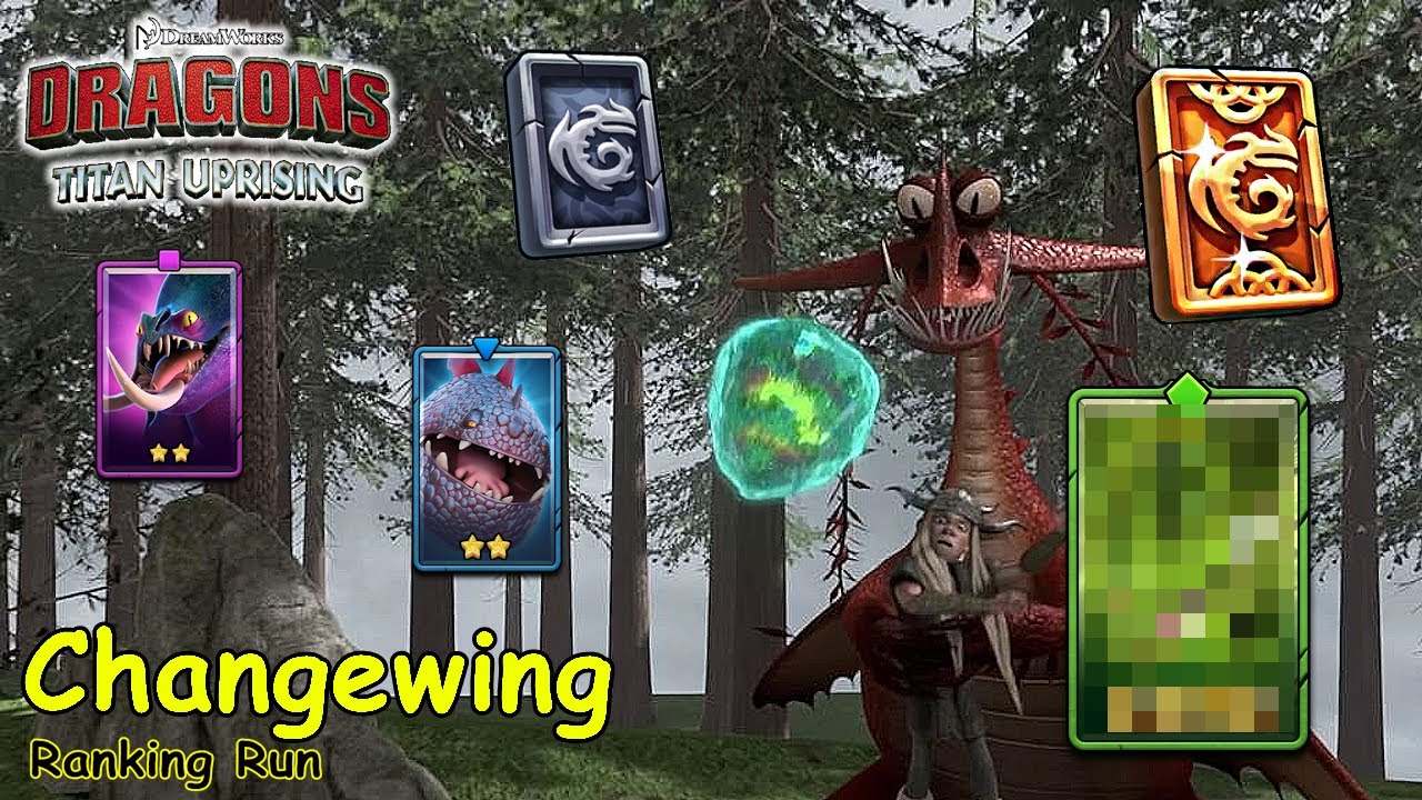 Dragons: Titan Uprising / Changewing Ranking Run / Full Battle / BP ...