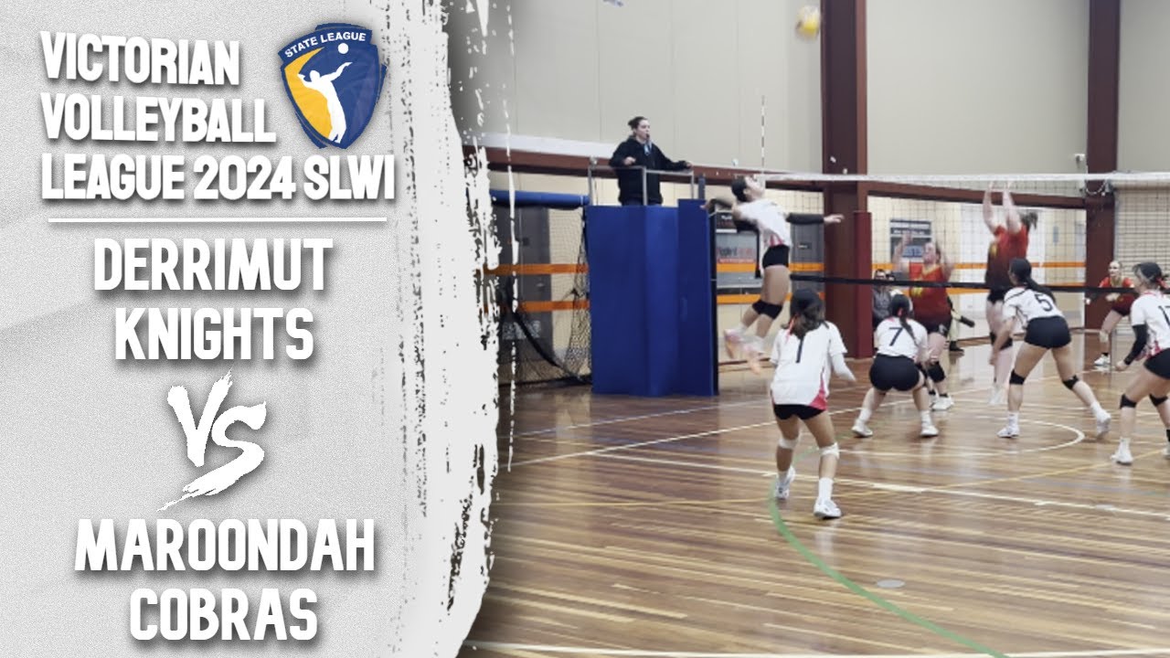 2024 VVL SLW1: Derrimut Knights VS Maroondah Cobras - YouTube