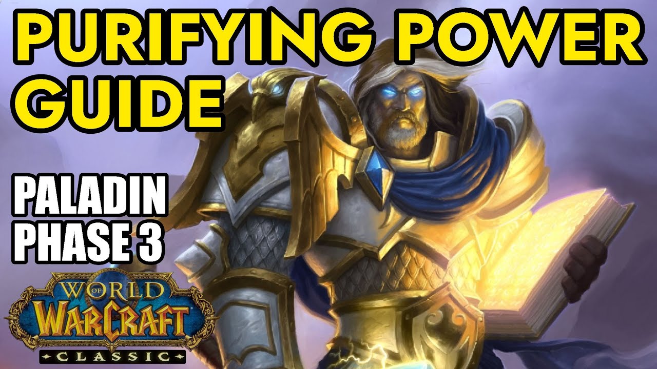 Paladin Rune of Purifying Power Guide & Leyline Locations | WoW Classic ...