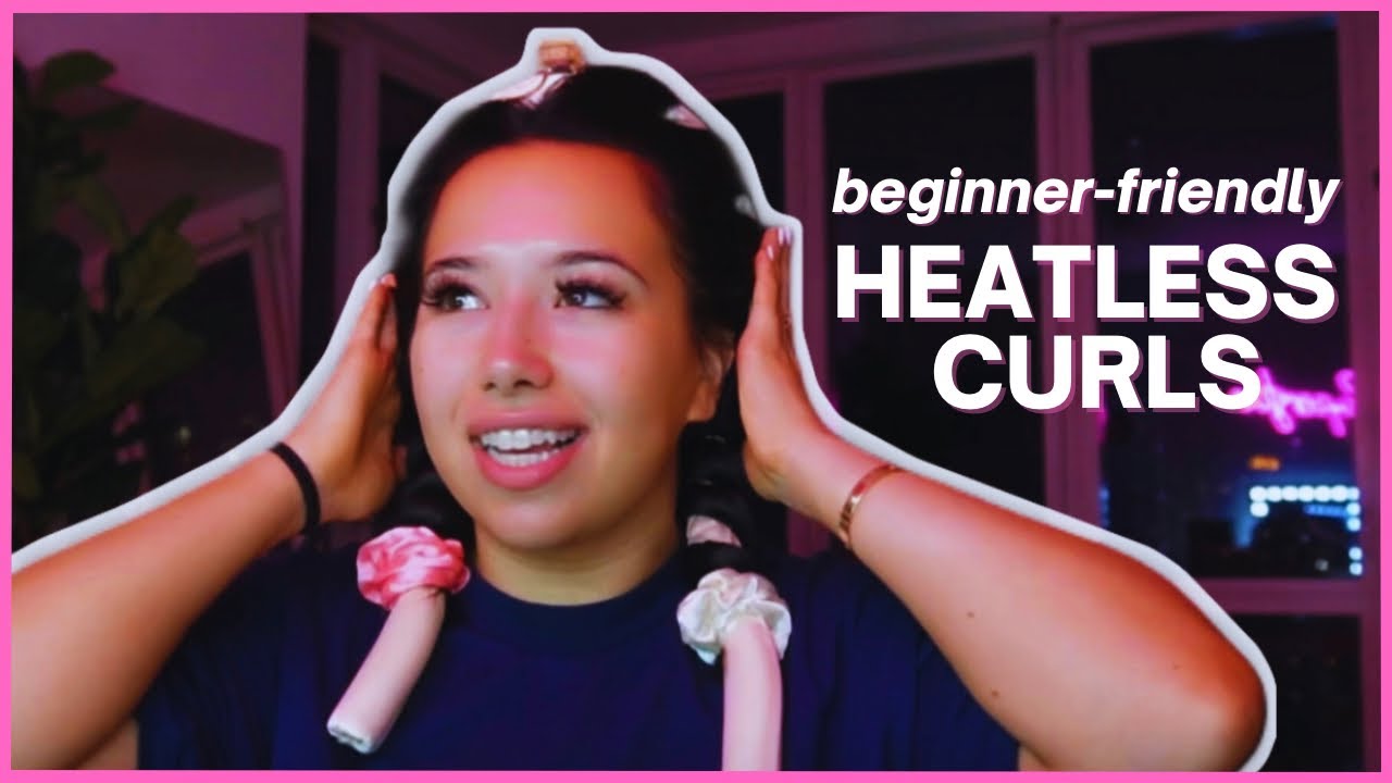 Heatless Curls Tutorial! STRAIGHT TO THE POINT! - YouTube
