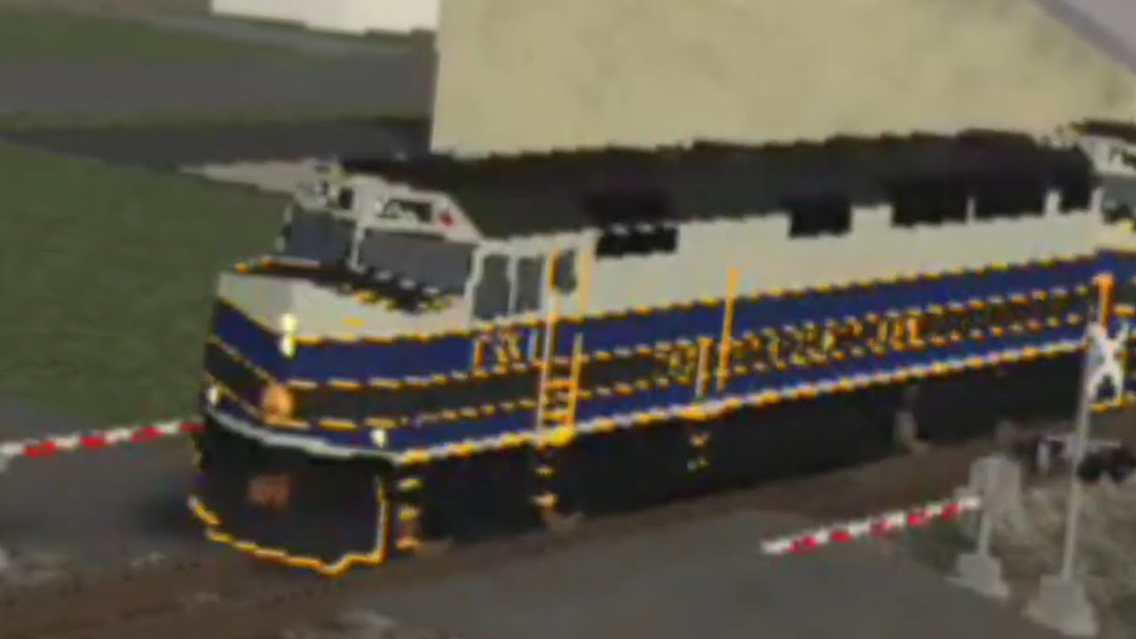 CSX OCS train passes crossing roblox southline district. - YouTube