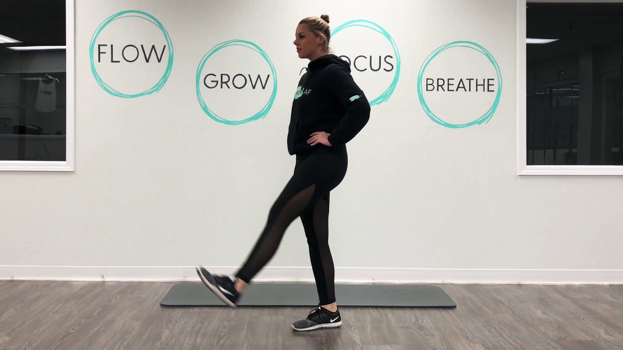 Exercise Demo: Single Legged 3-Way Balance Reach - YouTube