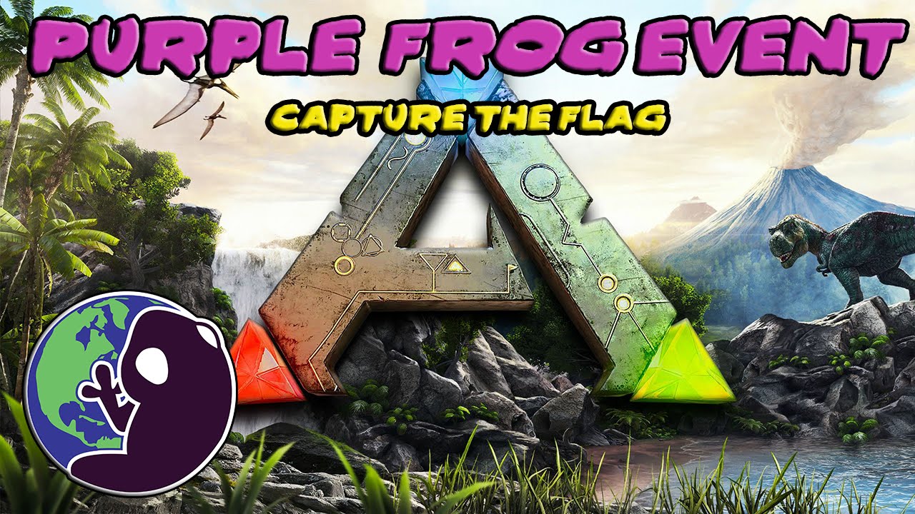 ARK Survival Evolved CAPTURE THE FLAG - YouTube