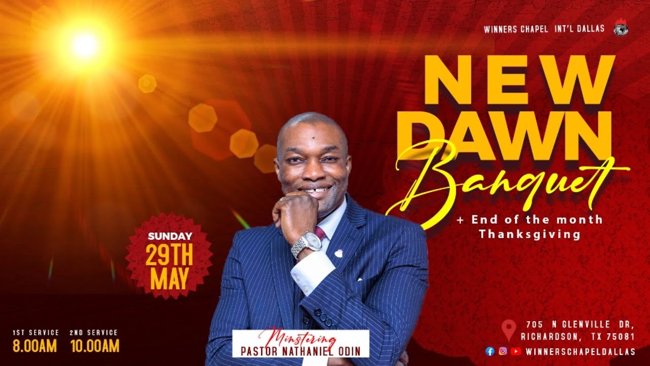 New Dawn Banquet | 1st Service | 05-29-2022 - YouTube