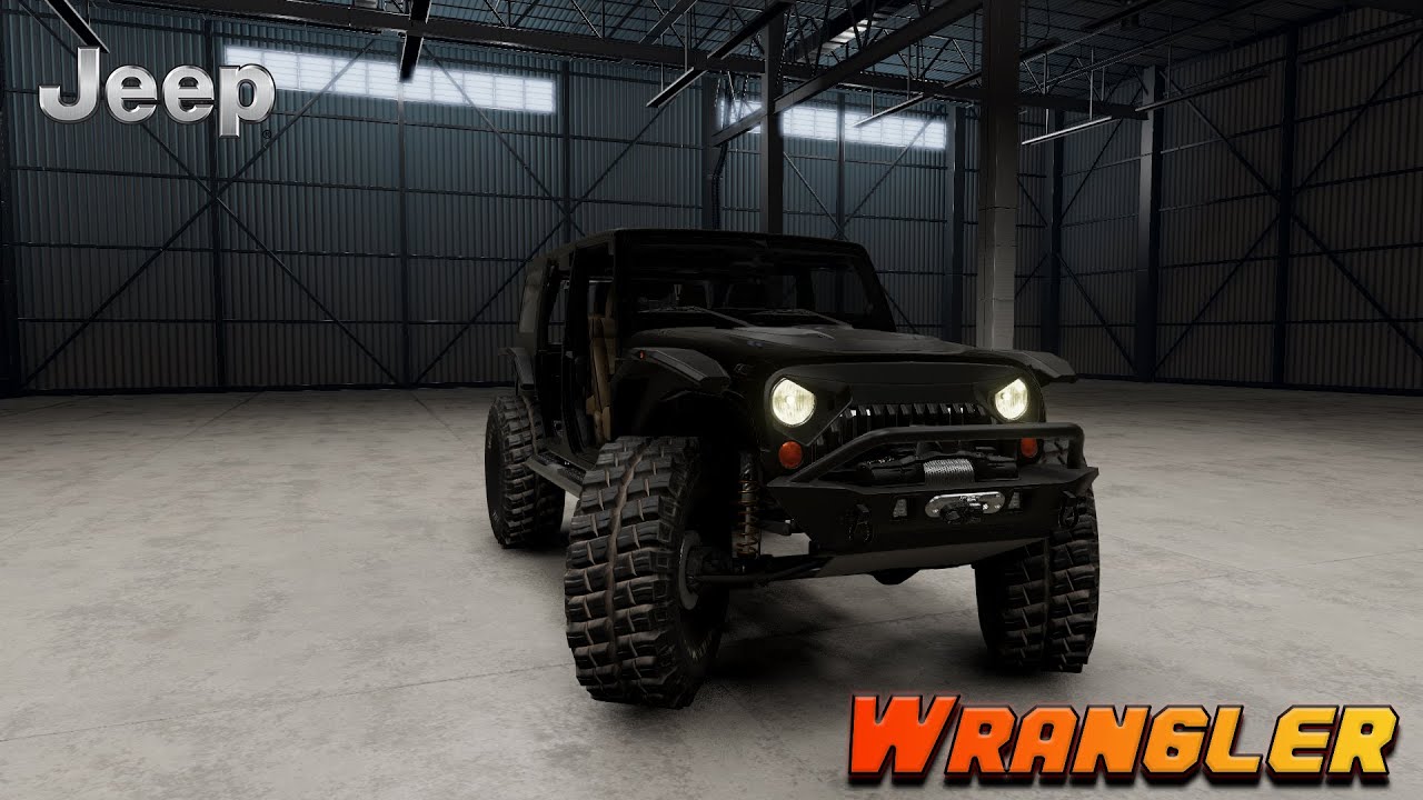 Jeep Wrangler-BeamNG Drive(#1368) - YouTube