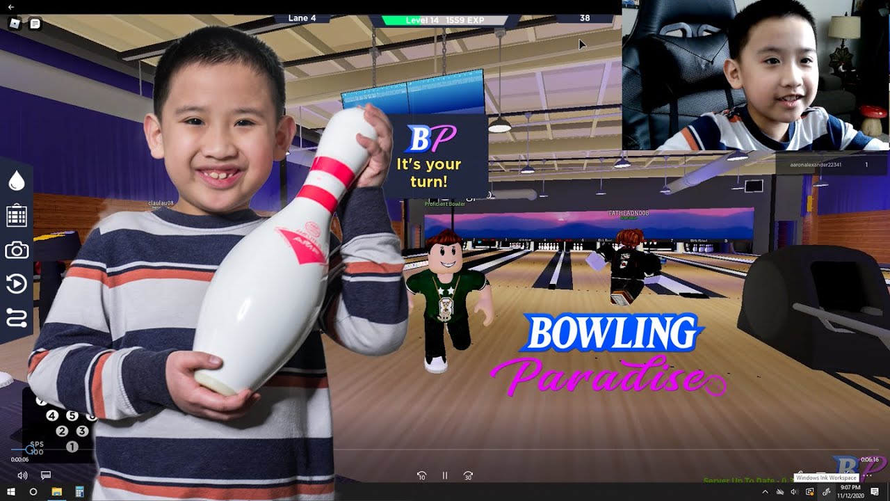 PLAYING BOWLING PARADISE | ROBLOX - YouTube