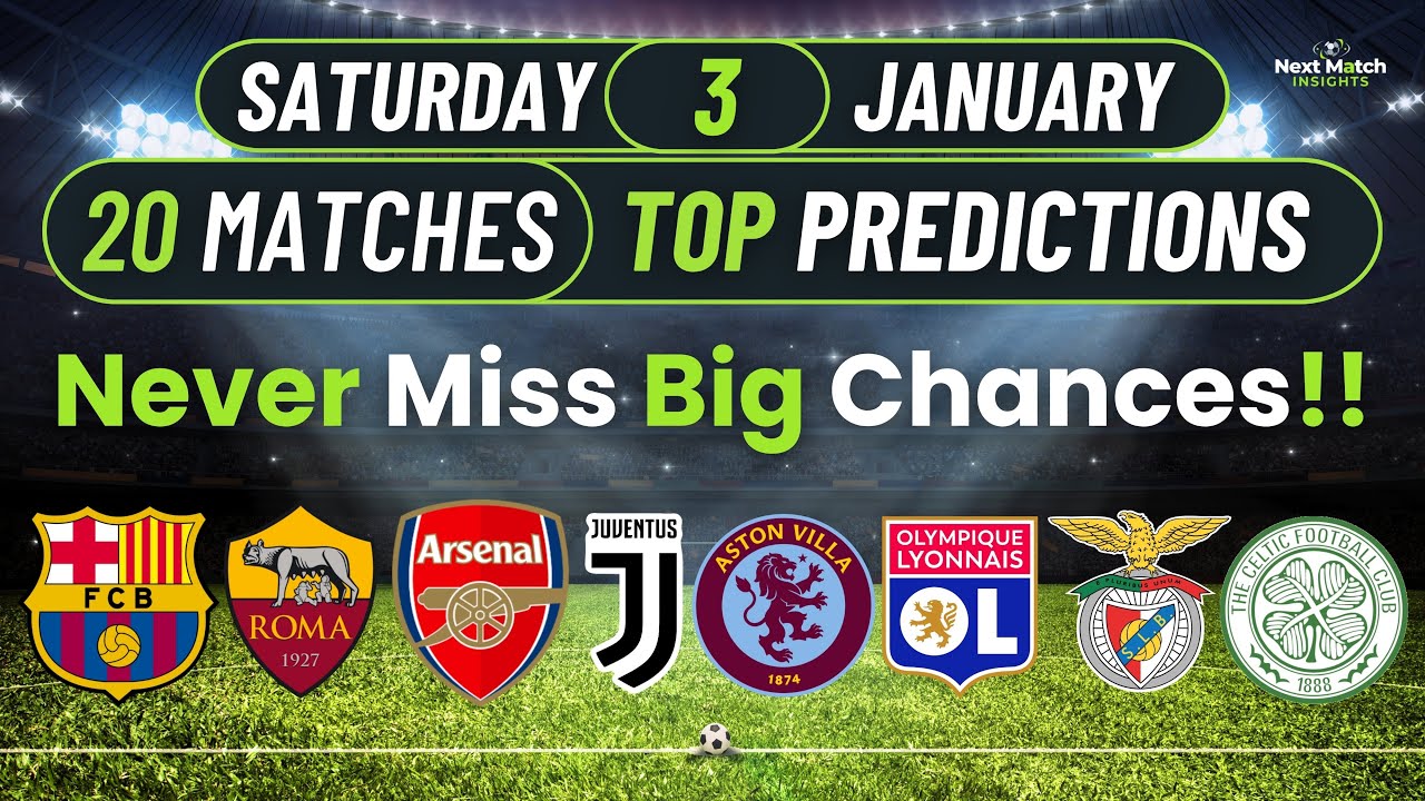 Today's Matches Predictions ⚽| Barcelona, Arsenal, Juventus & Senegal ...