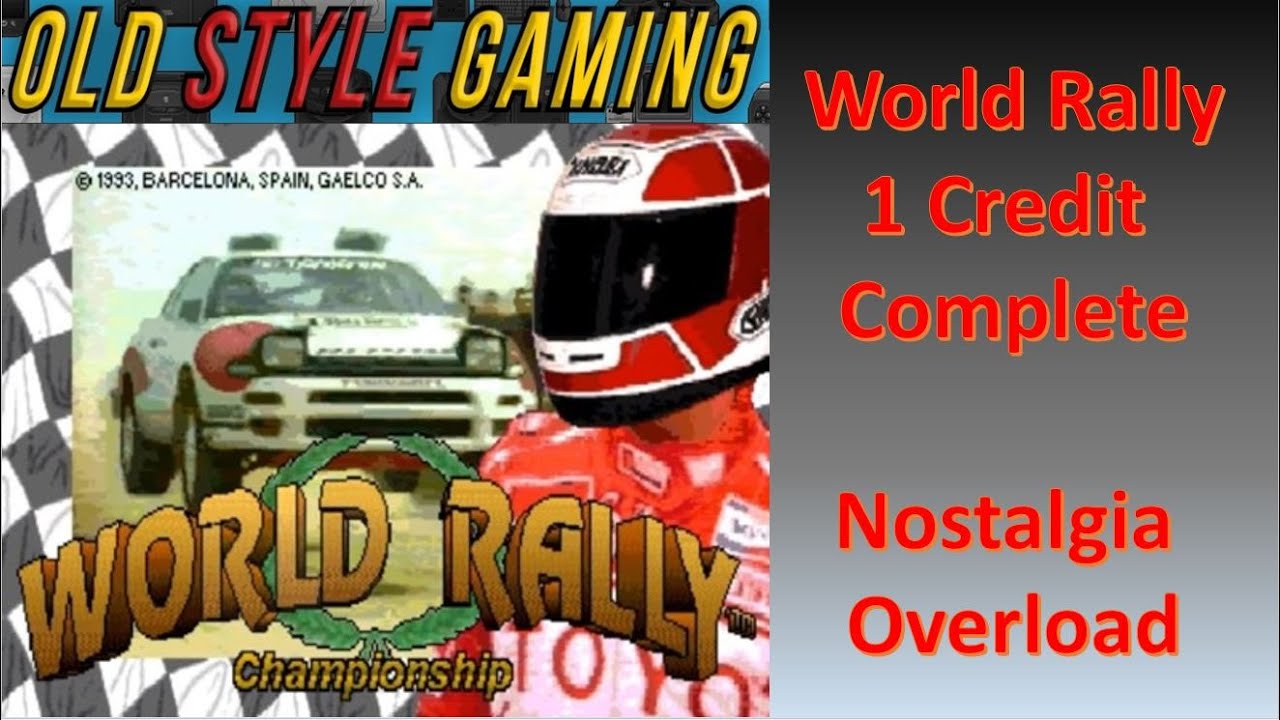 World Rally Championship Arcade 1 Credit full game - YouTube