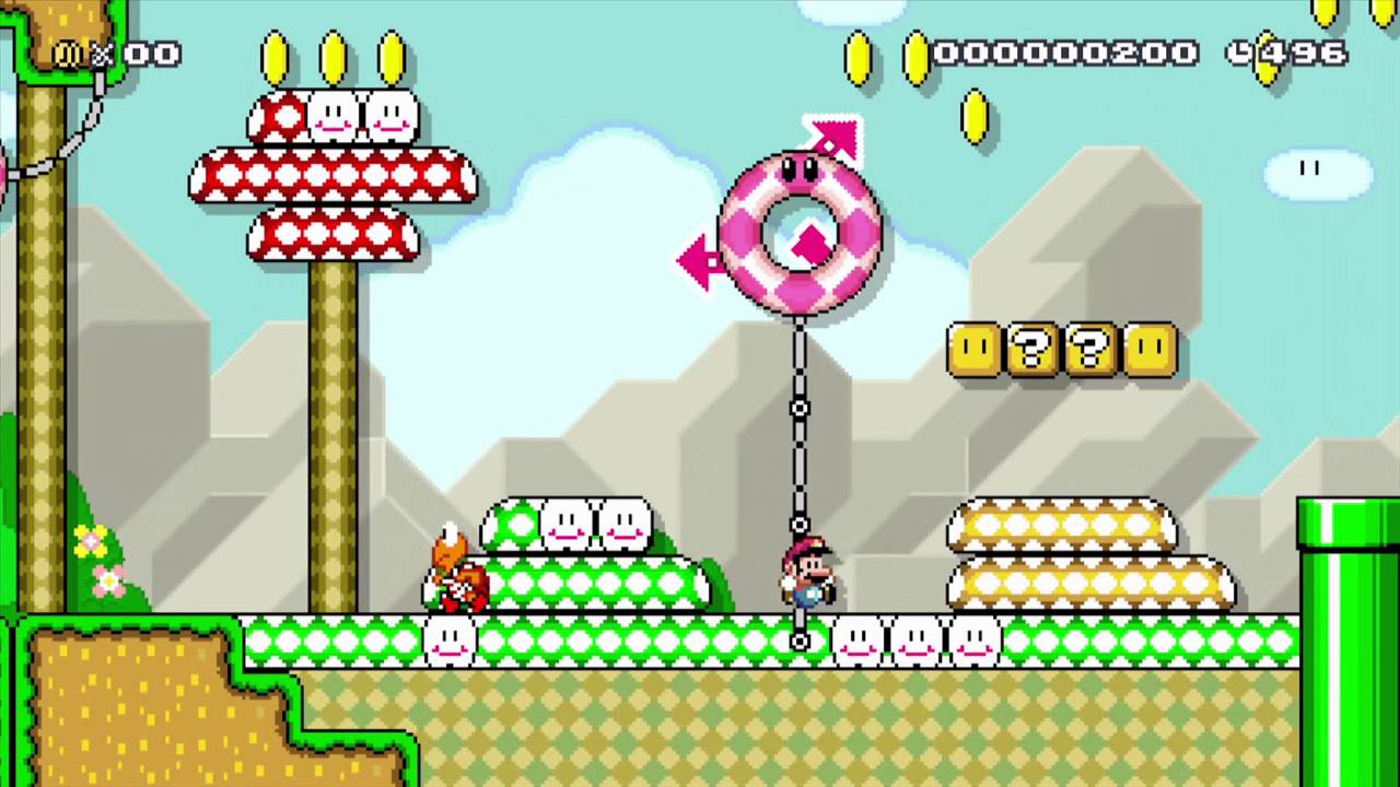 Welcome To Candy Land! by Marcus - Super Mario Maker - No Commentary ...