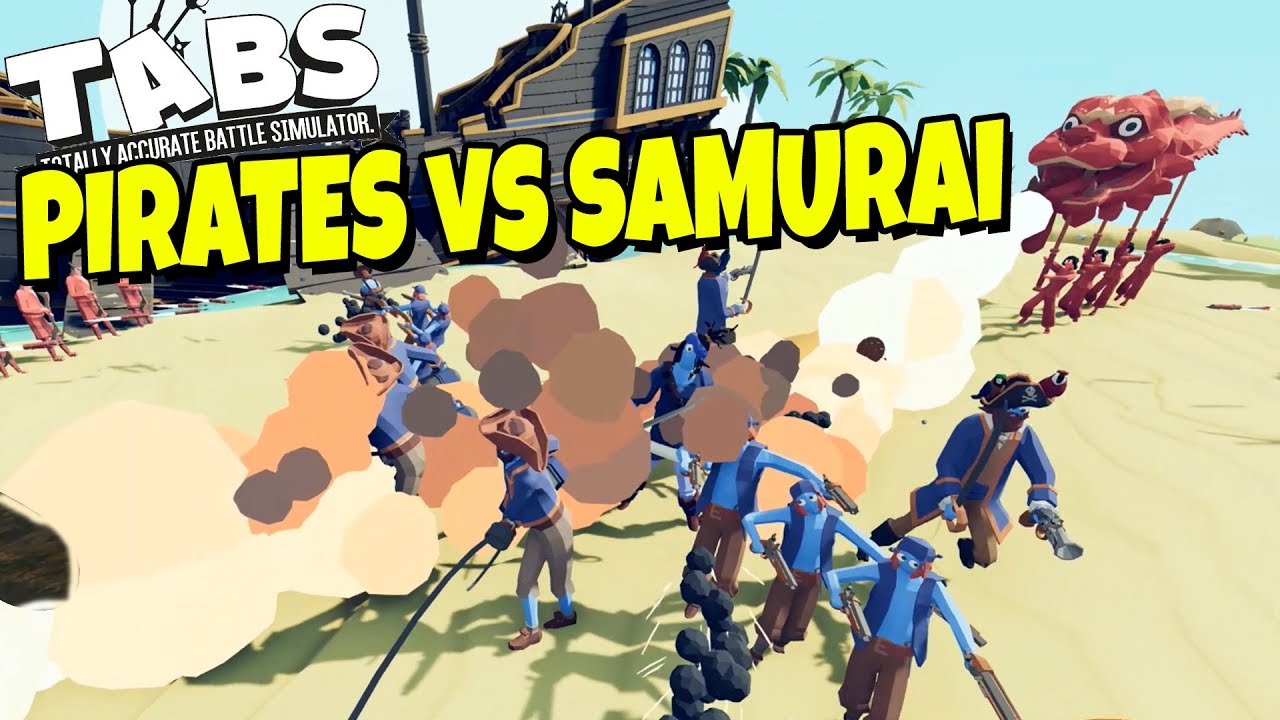 PIRATE vs SAMURAI | TABS / Totally Accurate Battle Simulator - YouTube
