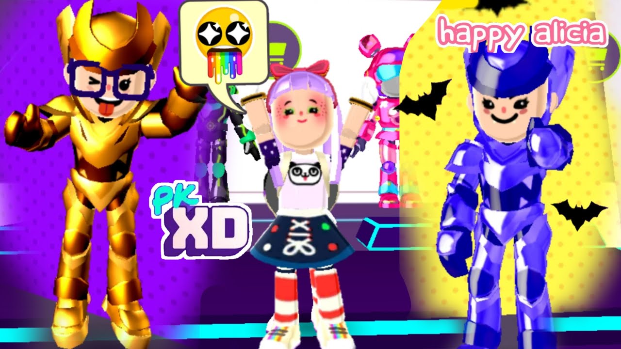 PKXD Nimda & Admin Armor 🤩💜💛 | PK XD Happy Alicia | Game Happy Alicia ...