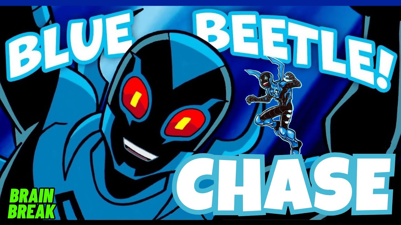 BEETLE CHASE | EXERCISE RUN BRAIN BREAK FOR KIDS | SUPERHERO FITNESS ...