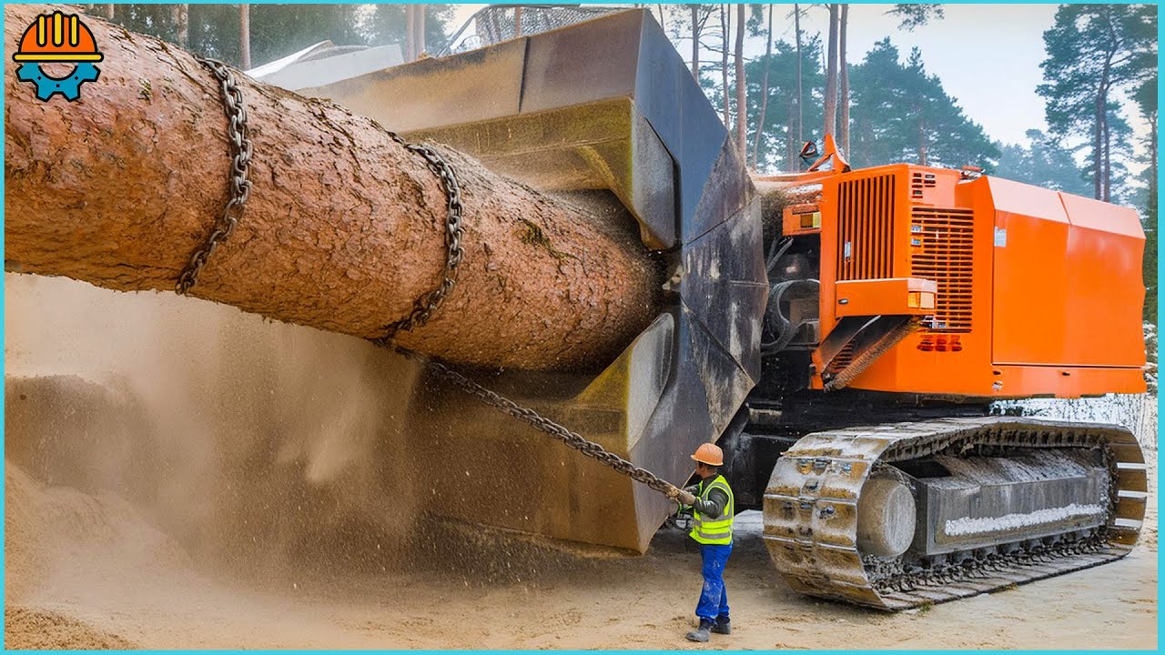 606 EXTREME Dangerous Huge Wood Chipper Machines | Best Of The Week ...