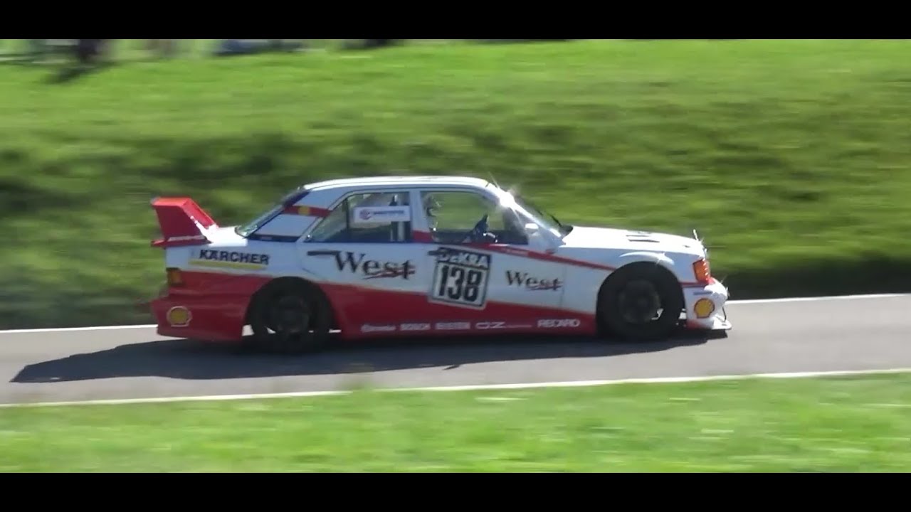 André Marcel Mercedes 190 DTM Bergrennen Gurnigel 2022 - YouTube