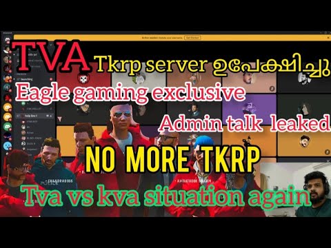 No more tkrp,TVA tkrp serverഉപേക്ഷിച്ചു,#eaglegaming exclusive admin ...