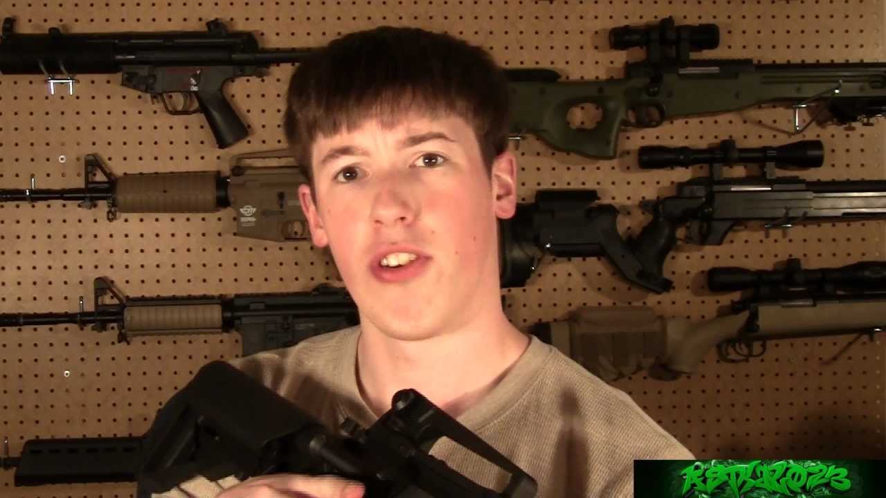 REVIEW: KWA KM4 RIS Airsoft Electric Gun -ASTKilo23- - YouTube