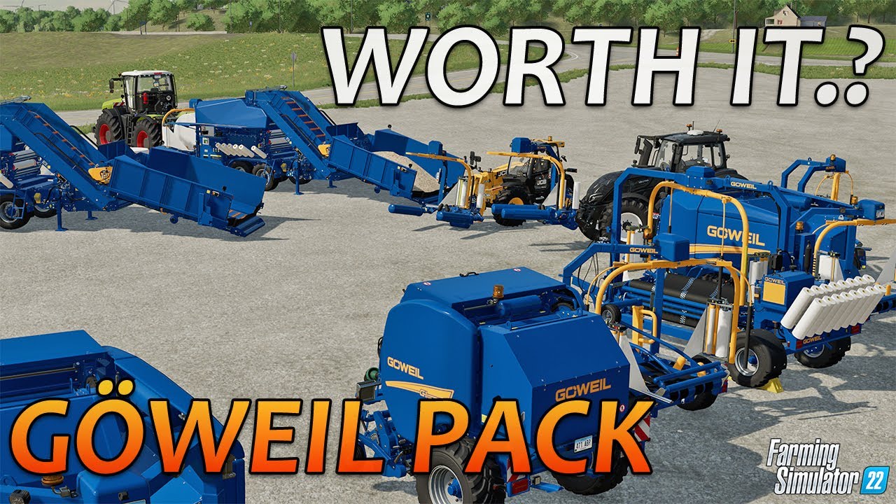 BALING ON ANOTHER LEVEL! - GÖWEIL PACK HAS ARRIVED! | DEEP DIVE | FS22 ...