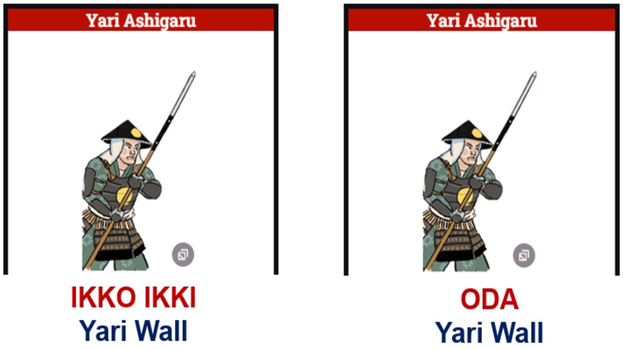 Total War: SHOGUN 2 - Yari Wall Duel: Yari Ashigaru (IKKO IKKI vs ODA ...