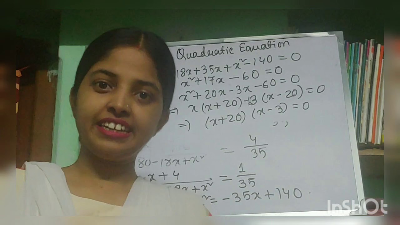 #Mathematics#classX_Quadratic equation_part 3 - YouTube